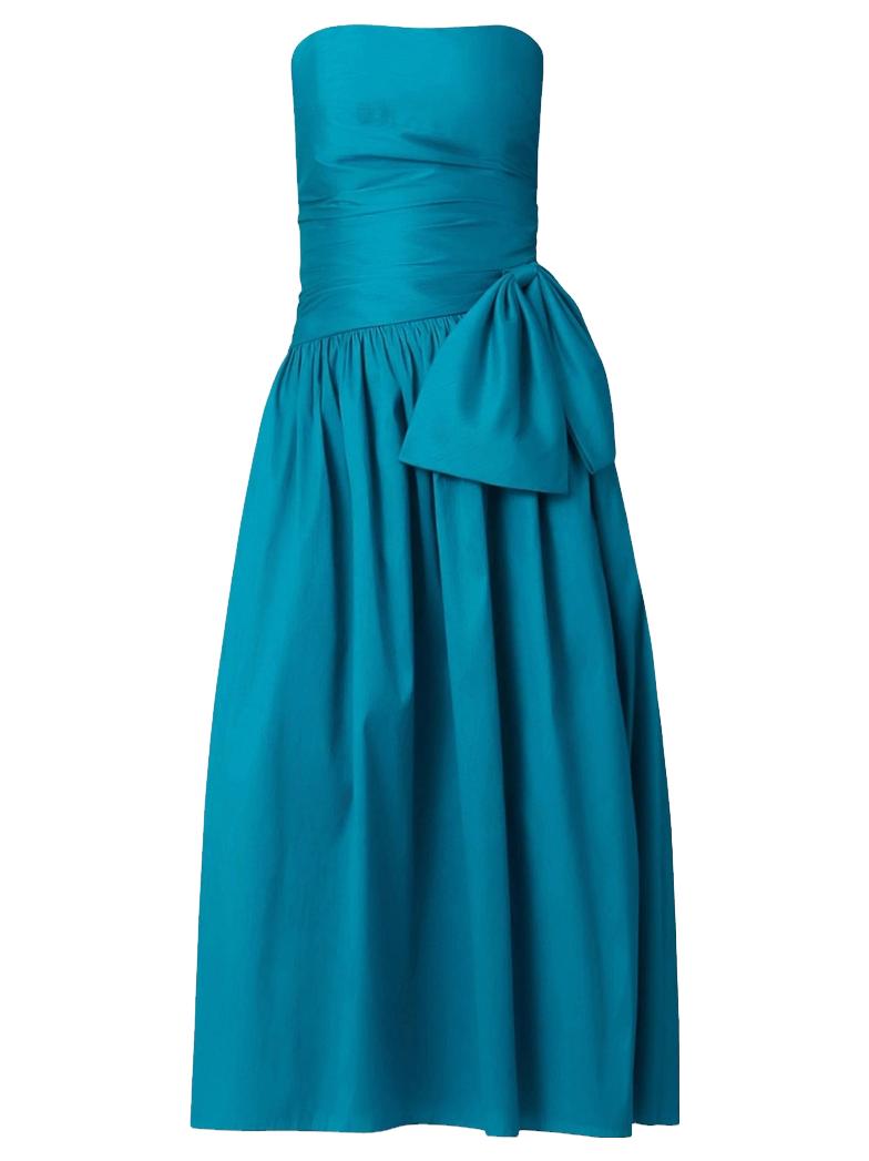 SHOSHANNA sonia strapless tea-length dress